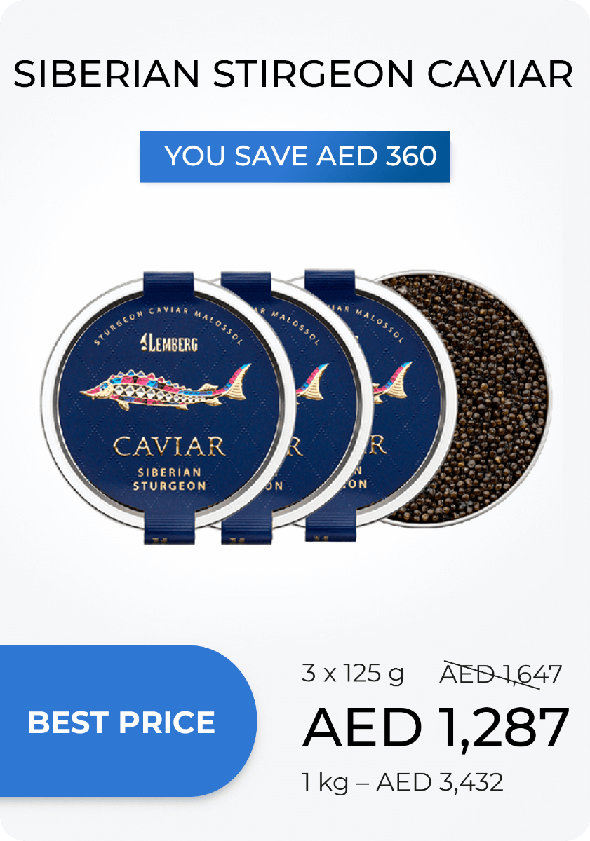 Buy Caviar online | Lemberg Caviar Shop Dubai