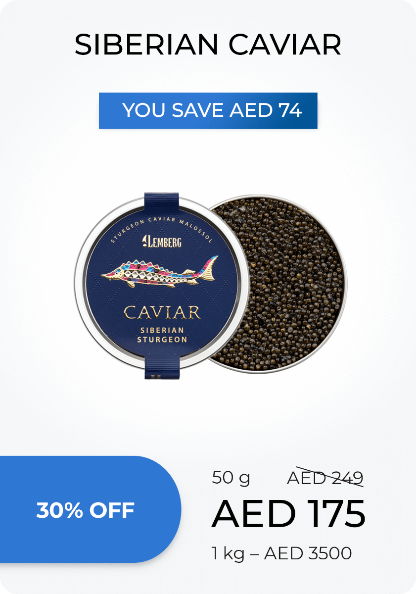 Buy Caviar online | Lemberg Caviar Shop Dubai