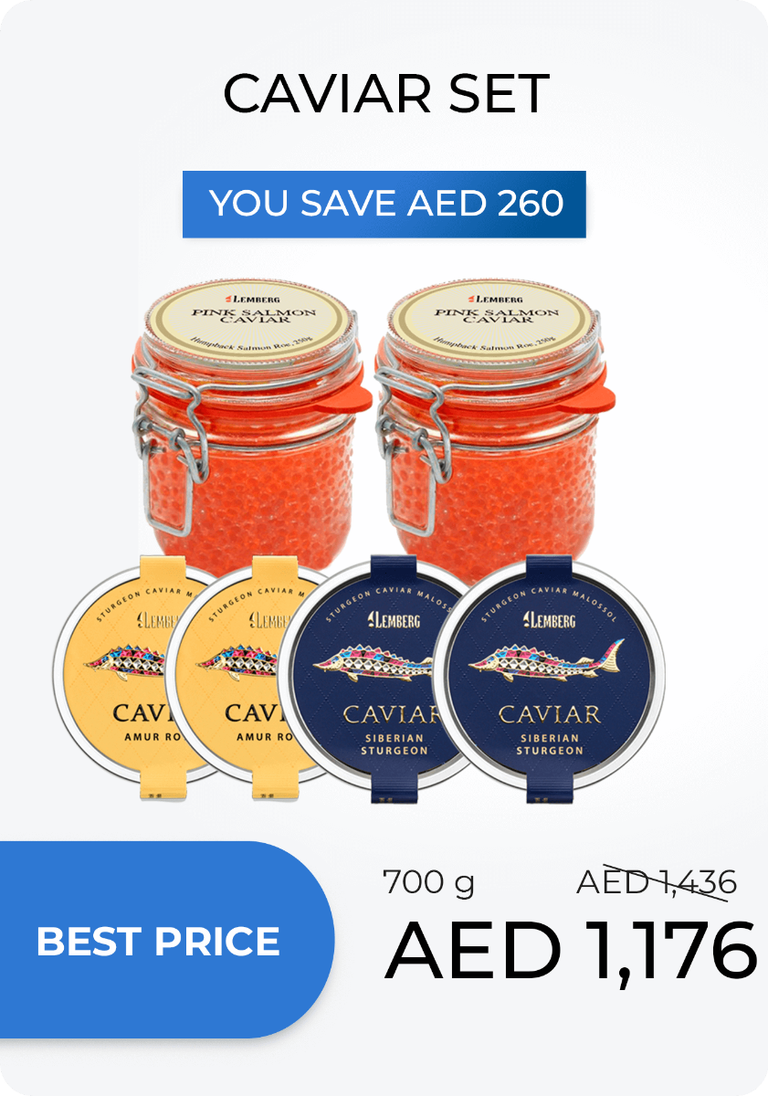 Buy Caviar online | Lemberg Caviar Shop Dubai