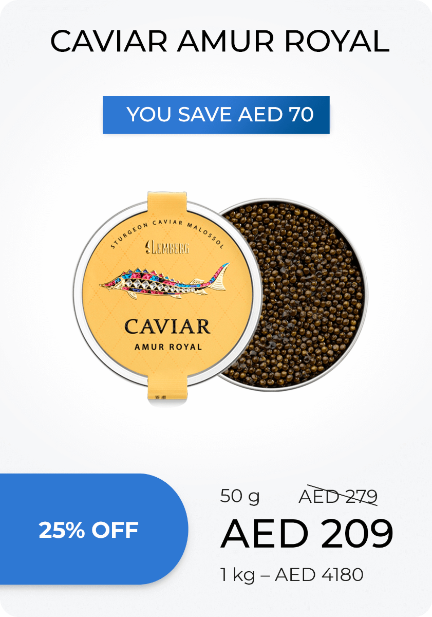 Buy Caviar online | Lemberg Caviar Shop Dubai